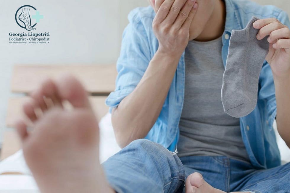 Sweaty feet - Liopetriti Podiatry